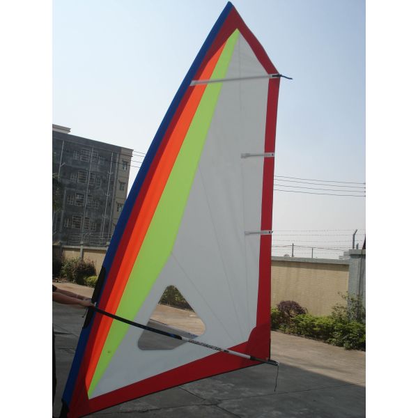 Quality 3.5 Meter Dacron Inflatable Paddle Board Sails For Outdoor Water Sports for sale