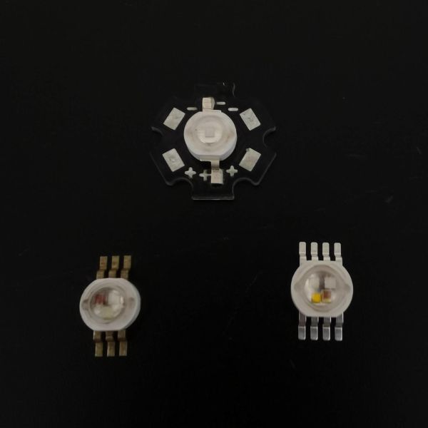 Quality 3W High Power LED with 520-530nm Wavelength 800ma Current and 90-100lm Luminous Flux for Traffic Signaling for sale