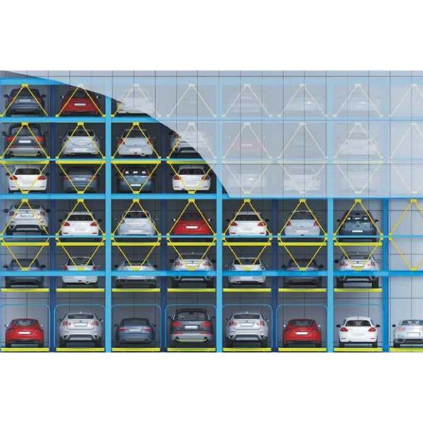 Quality Electricity Powered Horizontal Circulation Parking System With 2000kg Lifting for sale