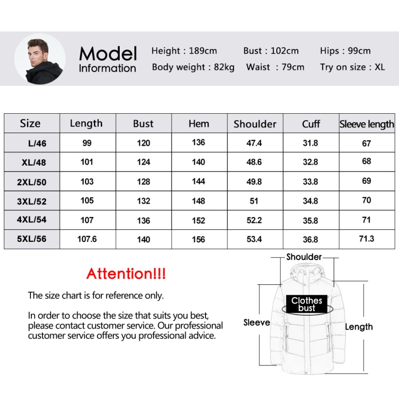 A long down jacket, upper and lower four-pocket design,long men's winter coat, straight fit, cold winter coat