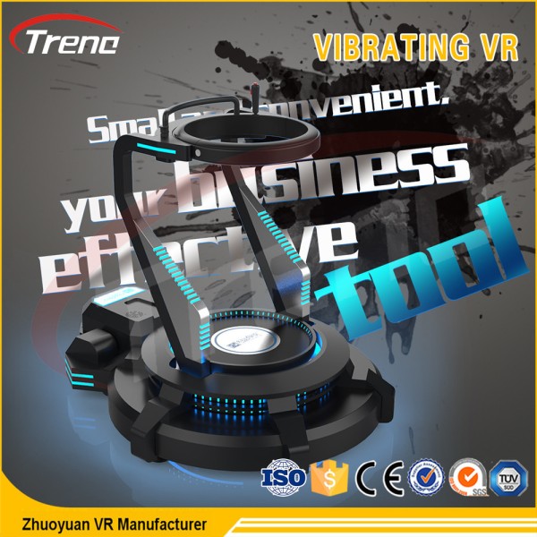 Quality Roller Coaster Vibration Movement VR Helmet Simulator In Shopping Centre for sale