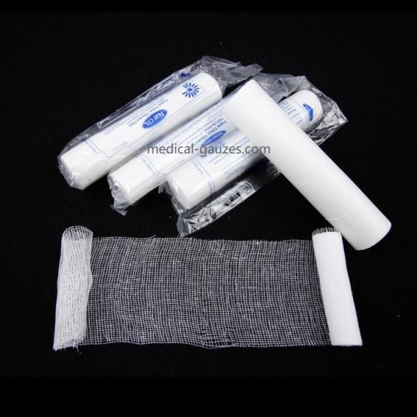 Quality 20 Yards Absorbent Cotton Sterile Medical Gauze Roll for sale