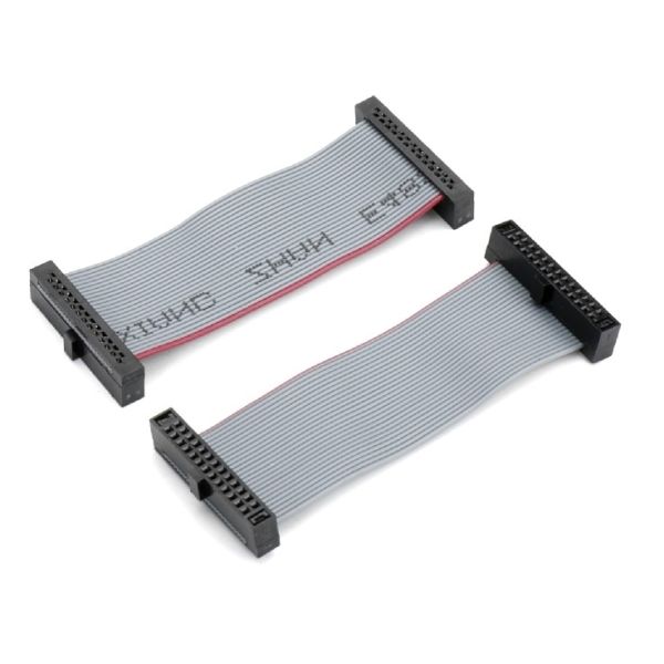 Quality 1.27mm Pitch Ribbon Flat Cable Assembly Ribbon IDC Connector Cable 20 Pin Wire Harness for sale