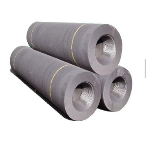 Quality High Power 2700mm Carbon Graphite Electrode For Arc Furnaces for sale
