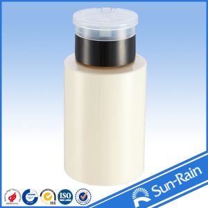 Quality 33 / 410 Aluminium Empty nail polish bottle , Finger nail sprayer pump with for sale