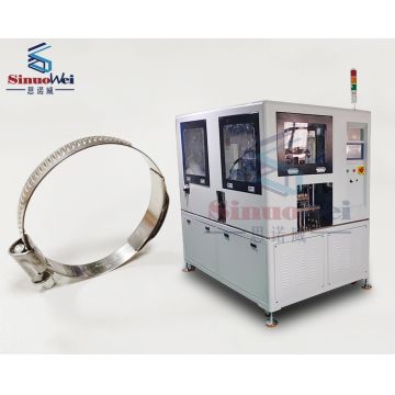 Quality 1000 Pcs/Hour Hose Clamp Manufacturing Machine German Type Hose Clamp Machine for sale