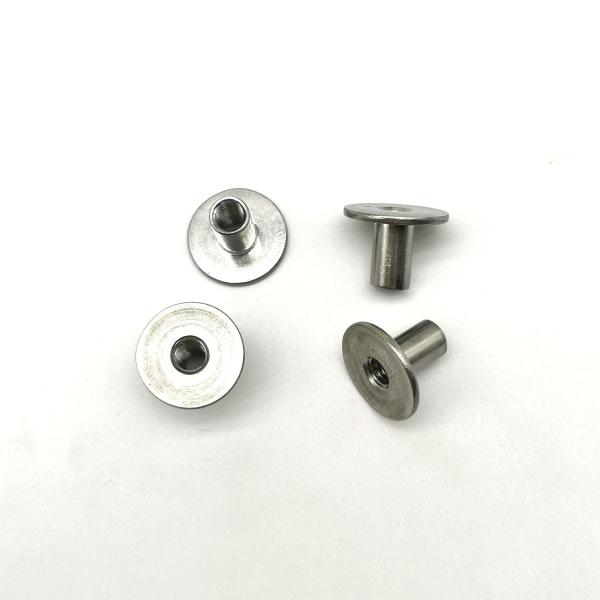 Quality Stainless Steel Hollow Tubular Rivet Passivated Electrolytic Polishing 13x10mm for sale