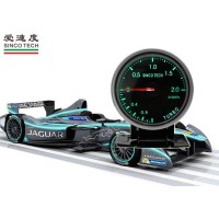 Quality 2.5 Inch Turbo Boost Gauge , Car Boost Gauge KPA Unit With LED Buzzer Alarm DO for sale