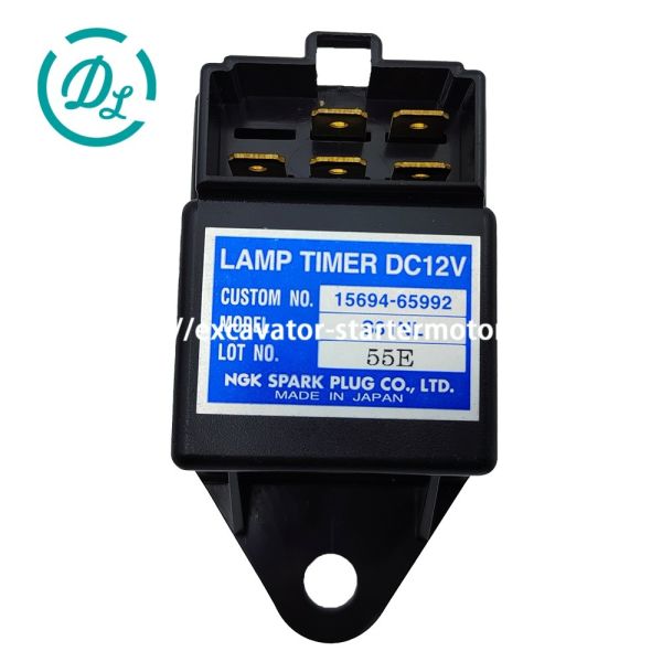 Quality EexcavaStart Komatsu 12V Time Relay 15694-65992 for V3300 Engine for sale