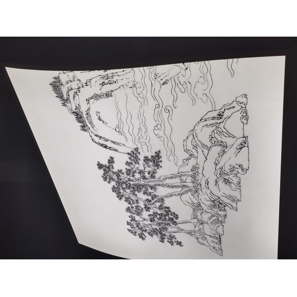 Quality Bigger Size Square Pendant Panel Light With Pictures Cover Films With Soft for sale