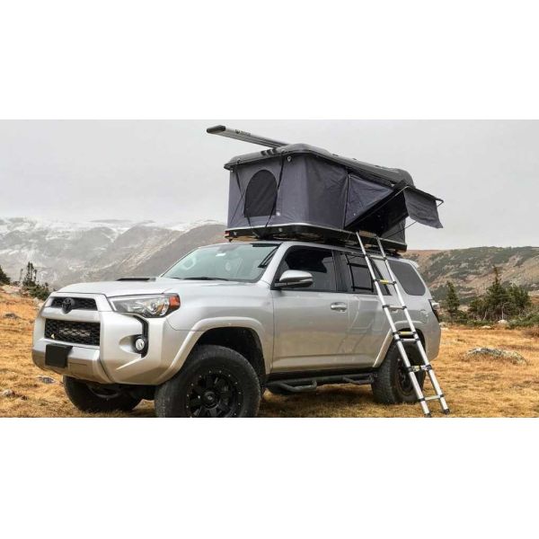 Quality Windproof OverRoam Automatic Roof Top Tent With Aluminum Telescopic Ladder for sale