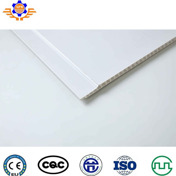 Quality Composite PVC Wall Panel Extrusion Line Fluted 8mm Wpc Wall Panel Machine for sale