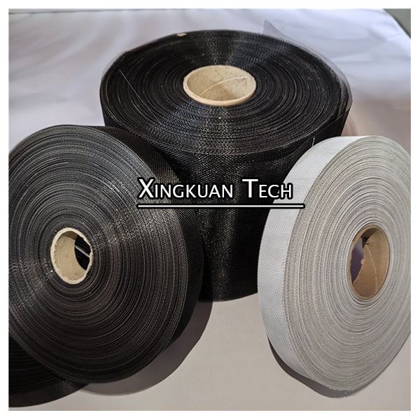 Quality Black / White Epoxy Coated Supporting Steel Wire Mesh For Filter Elements for sale