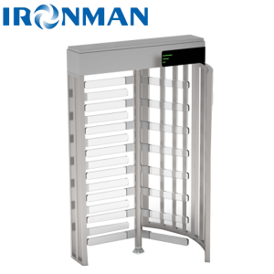 Quality Full Height Turnstile with Stainless Steel Body for High Security Areas Access for sale