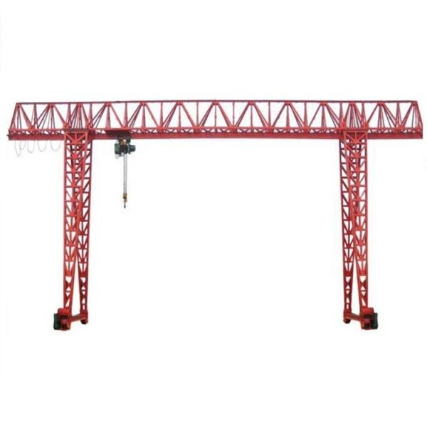 Quality Automated Rail Mounted Single Girder Gantry Crane Trussed Type for sale