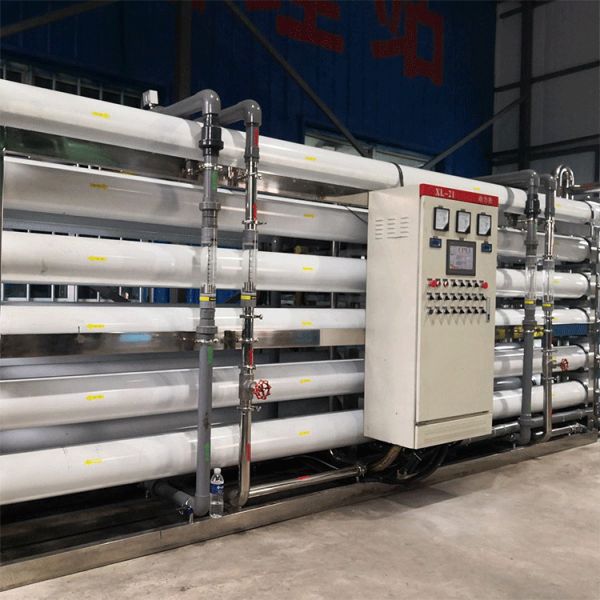Quality 100T/D  Container Energy Saving SWRO Seawater Desalination Machine For Agriculture RO Water Purification Plant for sale