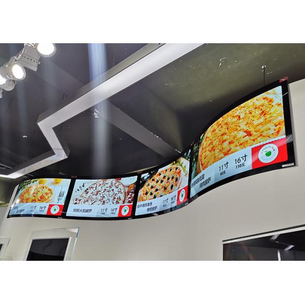Quality Ultra Thin Flexible OLED Advertising Display 1920x1080 15MM Thickness for sale