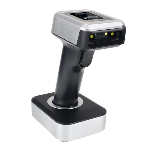 Quality LED Display Handheld Bluetooth Barcode Scanner Wireless 1D 2D Barcode Scanner for sale