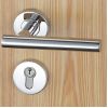 china Satin Stainless Steel Mortise Door Lock Fits For 38 - 50mm Door Thickness