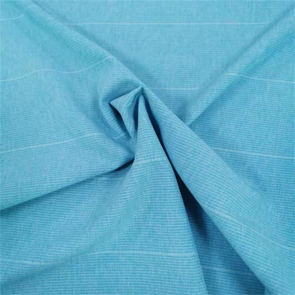 Quality Stripe Cationic Knit Polyester Spandex Fabric 170gsm Poly Woven for sale