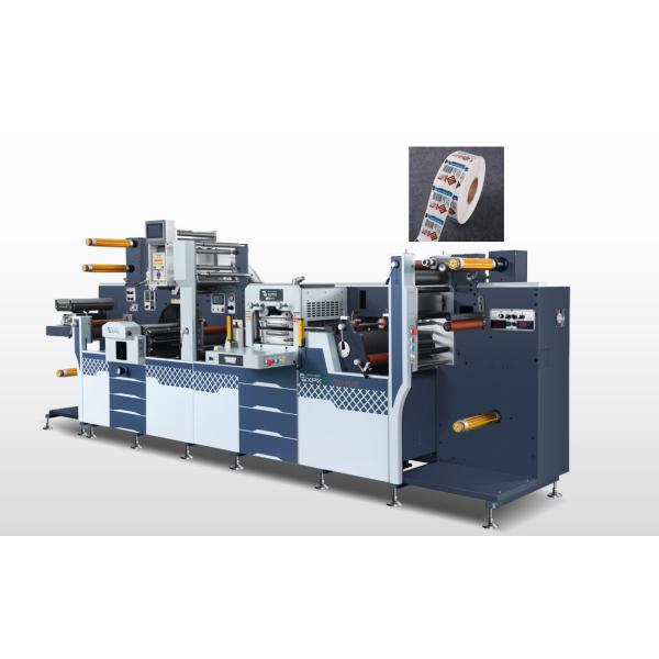 Quality Industrial Label Slitter Rewinder Machine rotary die cutting station for sale