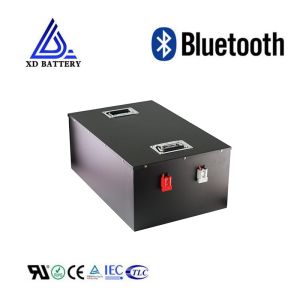 Quality Deep Cycle Bluetooth 48v 150ah Lithium Ion Battery OEM/ODM Silk For Traffic for sale