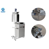 Quality Vertical Type Single Nozzle Mascara Filling Machine With 20L Tank , Easy To for sale