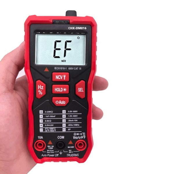 Quality Automatic Shutdown Digital Smart Multimeter 0.001nF 6V Multi Range AC Voltmeter for sale