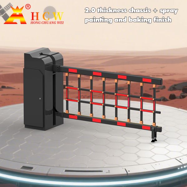 Quality Parking Lot Fence Arm Barrier Gate CE EMC 3-6m Boom Length for sale