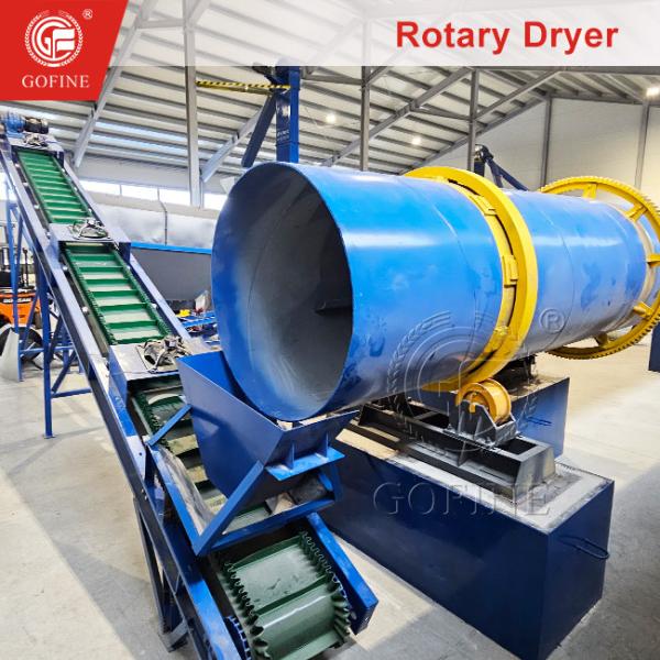Quality 0.8×8 Fertilizer Drying Machine Sludge Fertilizer Manufacturing Machine for sale