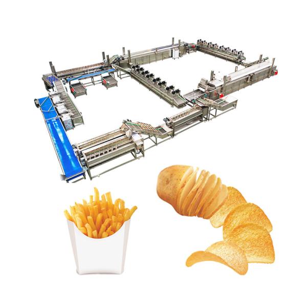 Quality Potato Production Line Automatic French Fries and Potato Chips Processing Line for sale