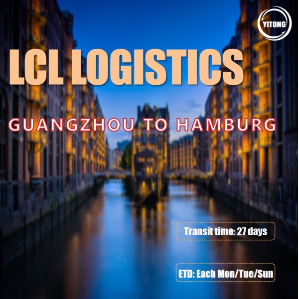 Quality Guangzhou To Hamburg LCL freight forwarder CIF DDU Trade Term for sale