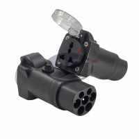 Quality 10-18A Current Overload Protector Type 2 to AC Adapter Type2 Male Charger for for sale