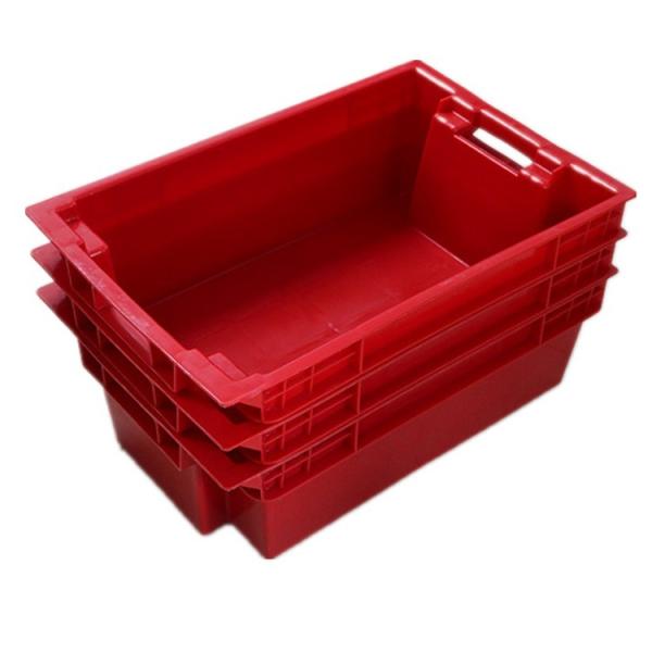 Quality Food Grade Stacked and Nested Meat Injection Container Box with Conditioning Function for sale