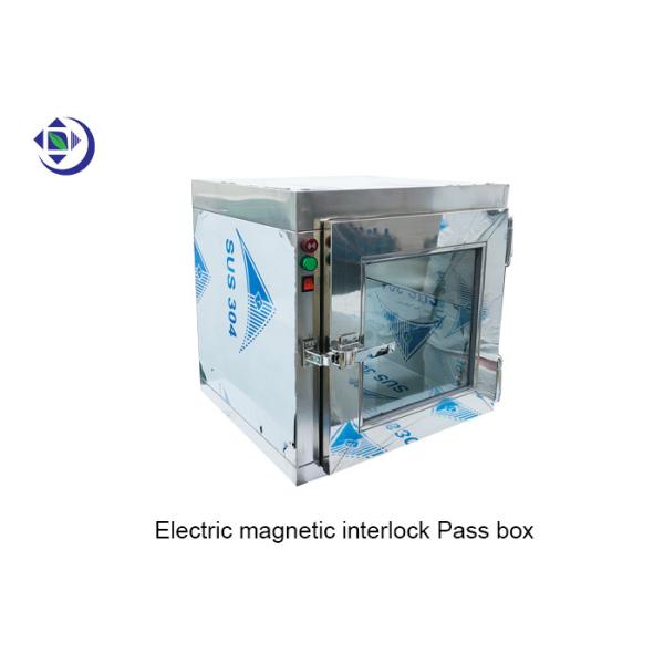 Quality Cleanroom Electric Interlock SUS304 Air Shower Pass Box for sale