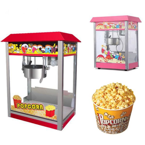 Quality 1.3KW Power Snack Food Machinery Big Electric Automatic Popcorn Maker for sale