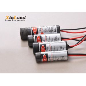 Quality 635nm 1mw Red Dot Laser Module / Adjustable Focusable Laser Module for sale