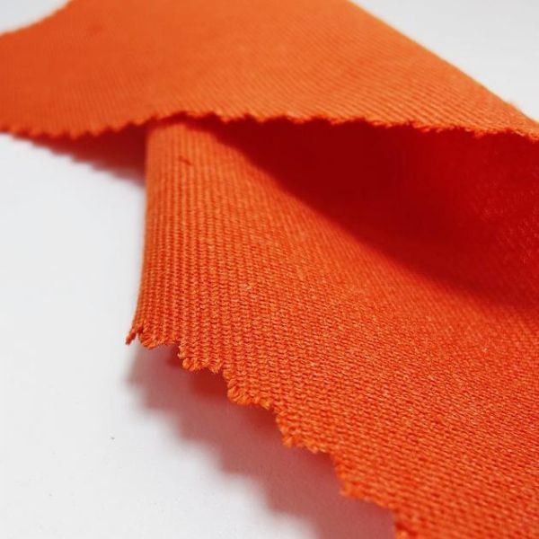 Quality Meta Aramid IIIA Fabric 150gsm Orange Color Plain Weaving for sale