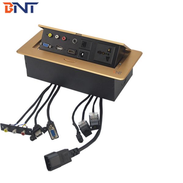 Quality Modern Pop Up Socket / Desk Mounted Power Sockets With US Standard Power for sale