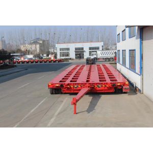 Quality 25T Max Payload Car Semi Trailer with JOST 50 Kingpin and 4.0 Meters Height for for sale
