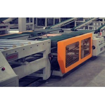 Quality 90 Degree Rotating Automatic UV Coating Machine For Cement Fiberboard for sale