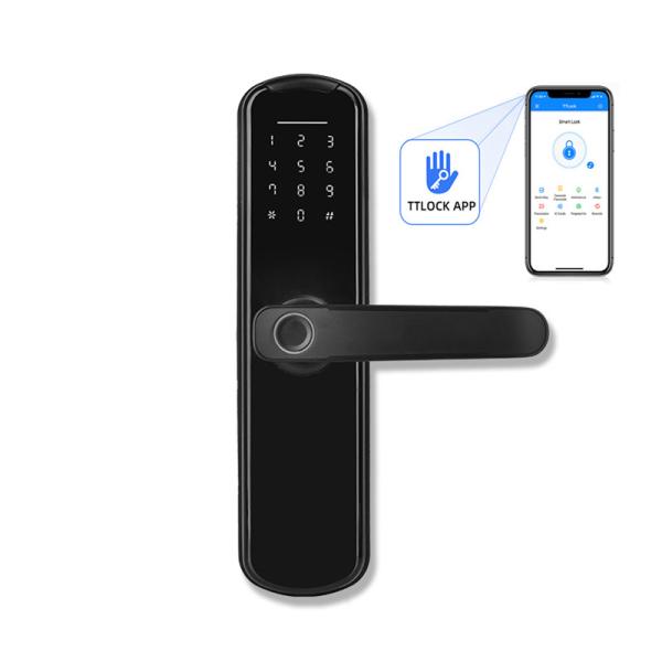 Quality Electronic Keyless Smart Fingerprint Lock 120mm Thickness Fingerprint for sale