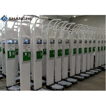 Quality Muti Functional Adult Bmi Scale , High Accuracy Height Weight Bmi Machine 210cm for sale