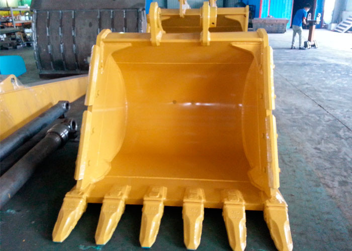 Quality Wheeled Extension 336 Excavator V Ditching Bucket With 6 Teeth for sale
