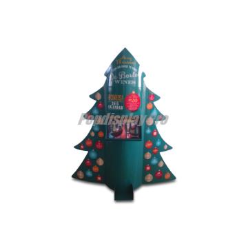 Quality Christmas Tree Shaped Auto Pop Up Merchandising Shelf for sale