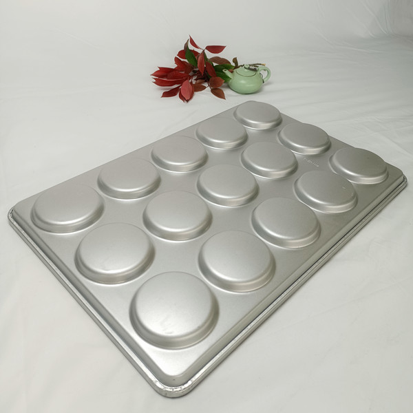 Quality 4" Square / Round Aluminum Hamburger Bun Mold for sale