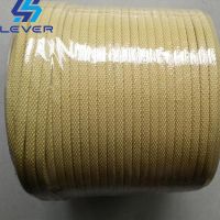 Quality Kevlar Aramid Rope used on Tamglass Glass Tempering Furnace roller 5.5 x 5.5mm for sale
