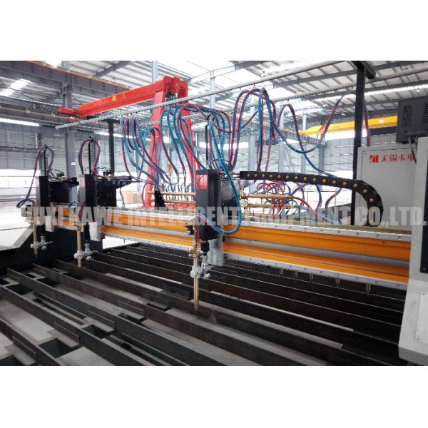 Quality Steel Plate CNC Oxyfuel Flame Plasma Cutting Table 2500mm CE for sale