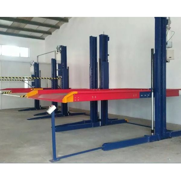 Quality Two Column Hydraulic Parking Lift 2700kg Hydraulic Stack Parking System for sale