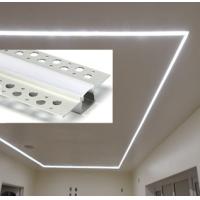 Quality LED Plasterboard Profile Aluminum Alloy 6063 T5 Extrusion Housing For Ceiling for sale